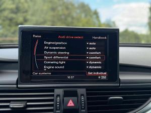 Melns Audi A6 2013 Viļņa, ar dzinēja tilpumu 2.97 L un nobraukumu 222 tūkst. km par 12900 €, foto 7 vietnē AUTOMOTO.COM.LV