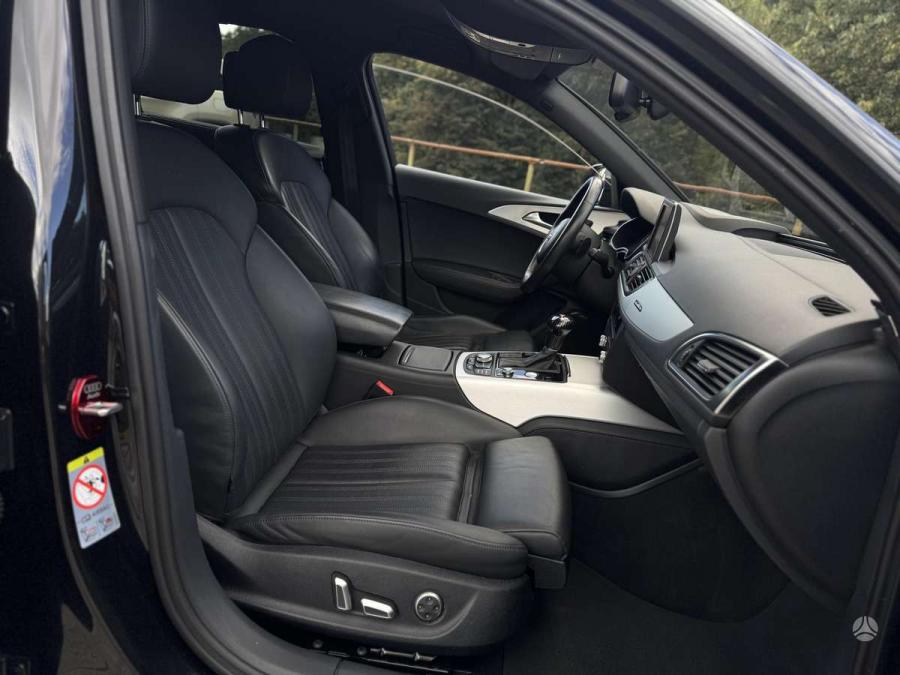 Melns Audi A6 2013 Viļņa, ar dzinēja tilpumu 2.97 L un nobraukumu 222 tūkst. km par 12900 €, foto 11 vietnē AUTOMOTO.COM.LV