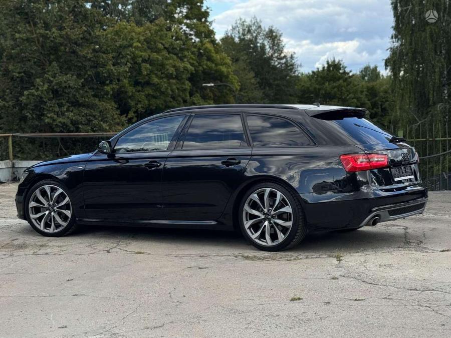 Melns Audi A6 2013 Viļņa, ar dzinēja tilpumu 2.97 L un nobraukumu 222 tūkst. km par 12900 €, foto 13 vietnē AUTOMOTO.COM.LV