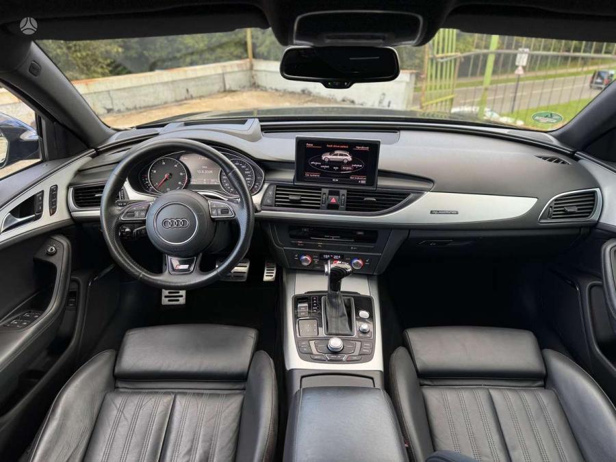 Melns Audi A6 2013 Viļņa, ar dzinēja tilpumu 2.97 L un nobraukumu 222 tūkst. km par 12900 €, foto 22 vietnē AUTOMOTO.COM.LV