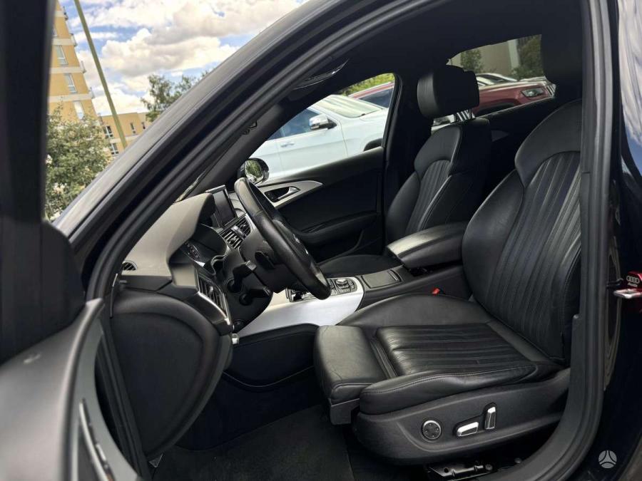 Melns Audi A6 2013 Viļņa, ar dzinēja tilpumu 2.97 L un nobraukumu 222 tūkst. km par 12900 €, foto 27 vietnē AUTOMOTO.COM.LV