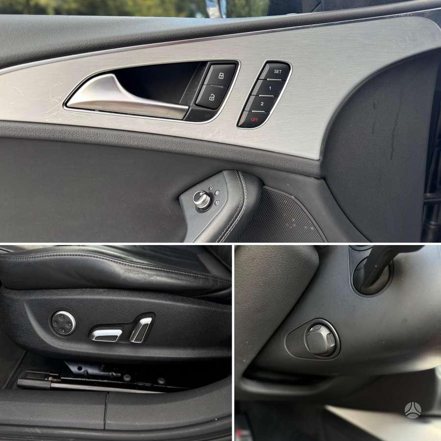 Melns Audi A6 2013 Viļņa, ar dzinēja tilpumu 2.97 L un nobraukumu 222 tūkst. km par 12900 €, foto 28 vietnē AUTOMOTO.COM.LV