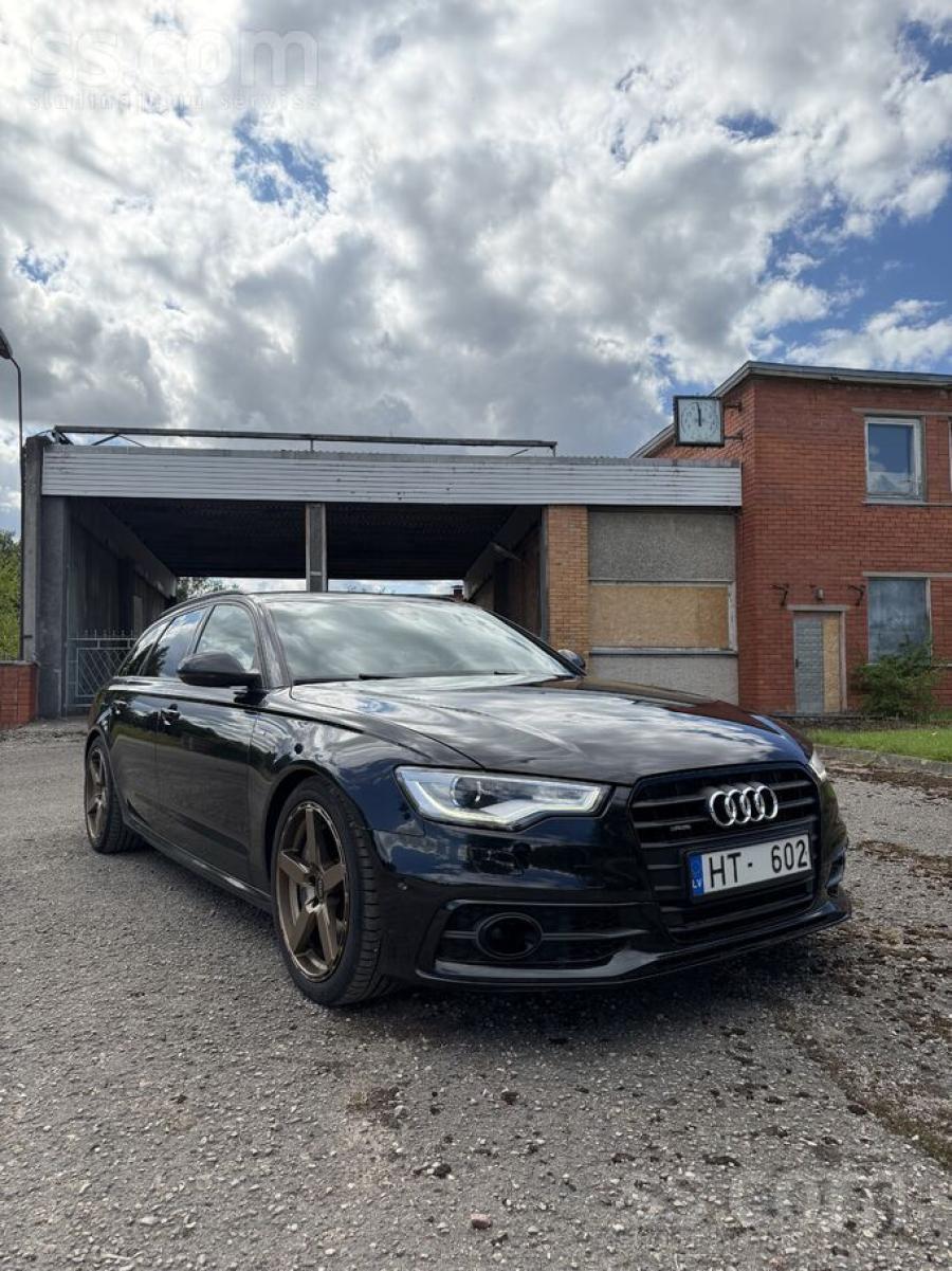 Melns Audi A6 2013 Gulbene, ar dzinēja tilpumu 3.00 L un nobraukumu 310 tūkst. km par 9200 €, foto 1 vietnē AUTOMOTO.COM.LV