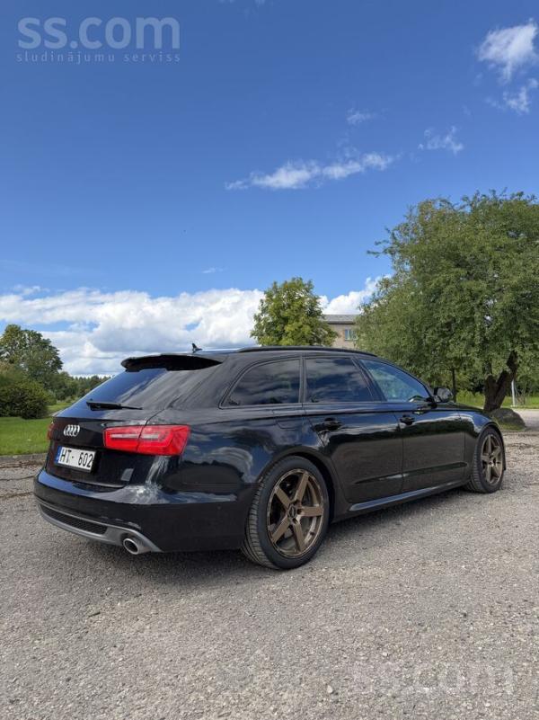 Melns Audi A6 2013 Gulbene, ar dzinēja tilpumu 3.00 L un nobraukumu 310 tūkst. km par 9000 €, foto 3 vietnē AUTOMOTO.COM.LV