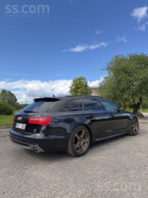 Melns Audi A6 2013 Gulbene, ar dzinēja tilpumu 3.00 L un nobraukumu 310 tūkst. km par 9200 €, foto 4 vietnē AUTOMOTO.COM.LV