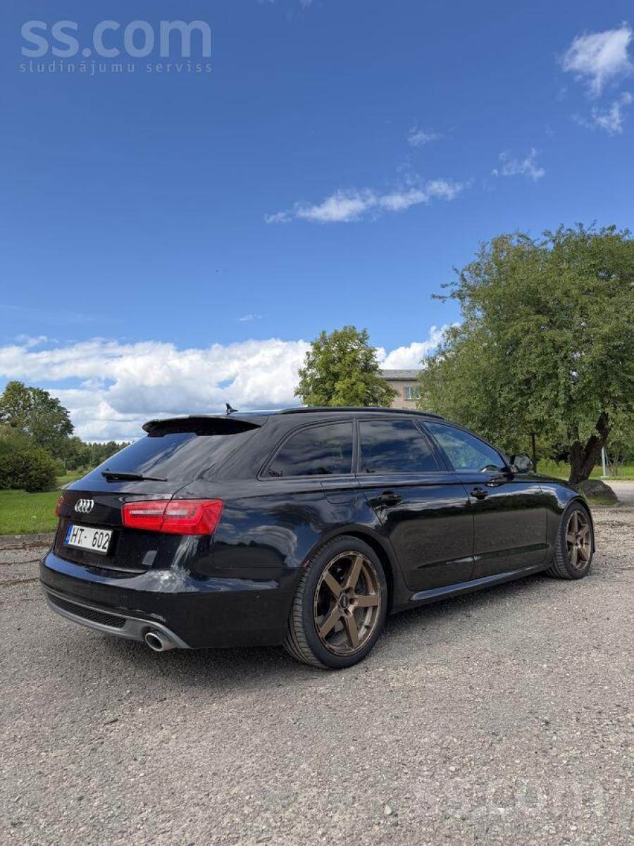 Melns Audi A6 2013 Gulbene, ar dzinēja tilpumu 3.00 L un nobraukumu 310 tūkst. km par 9200 €, foto 4 vietnē AUTOMOTO.COM.LV