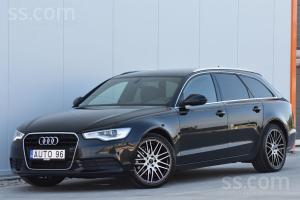 Black Audi A6 2013 in Riga, with an engine capacity of 2.00 L and mileage of 299 thousand km for 8750 €, photo  on AUTOMOTO.COM.LV