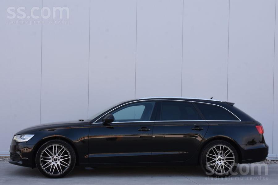 Black Audi A6 2013 in Riga, with an engine capacity of 2.00 L and mileage of 299 thousand km for 8750 €, photo 3 on AUTOMOTO.COM.LV