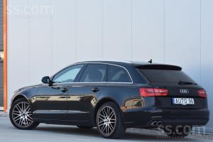 Black Audi A6 2013 in Riga, with an engine capacity of 2.00 L and mileage of 299 thousand km for 8750 €, photo 4 on AUTOMOTO.COM.LV