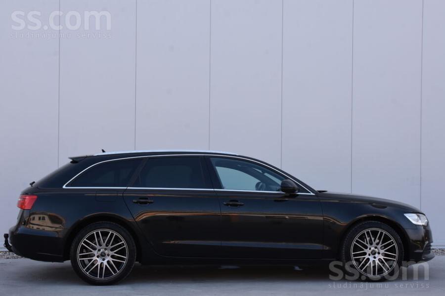 Black Audi A6 2013 in Riga, with an engine capacity of 2.00 L and mileage of 299 thousand km for 8750 €, photo 6 on AUTOMOTO.COM.LV