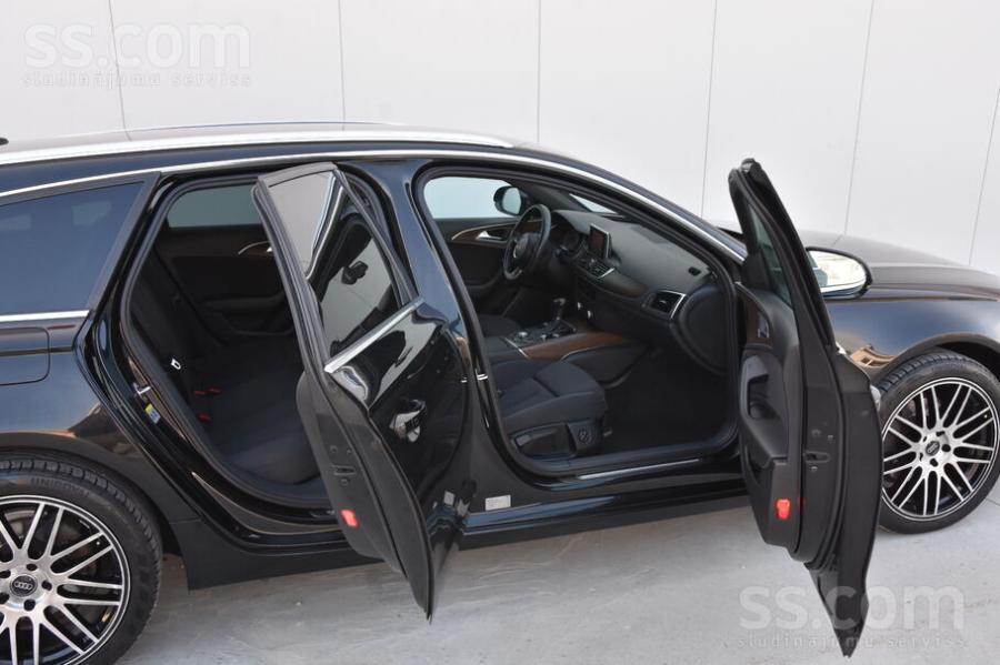 Black Audi A6 2013 in Riga, with an engine capacity of 2.00 L and mileage of 299 thousand km for 8750 €, photo 8 on AUTOMOTO.COM.LV