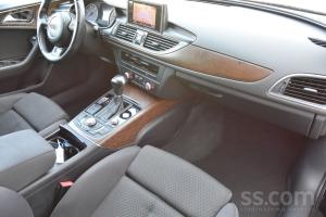 Black Audi A6 2013 in Riga, with an engine capacity of 2.00 L and mileage of 299 thousand km for 8750 €, photo 12 on AUTOMOTO.COM.LV