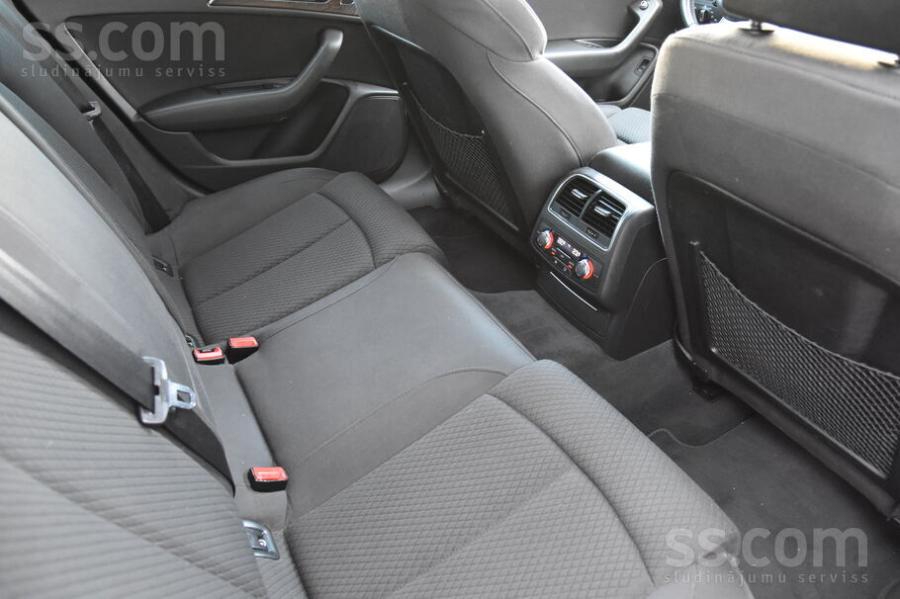 Melns Audi A6 2013 Rīga, ar dzinēja tilpumu 2.00 L un nobraukumu 299 tūkst. km par 8450 €, foto 13 vietnē AUTOMOTO.COM.LV