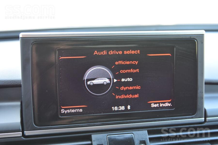 Melns Audi A6 2013 Rīga, ar dzinēja tilpumu 2.00 L un nobraukumu 299 tūkst. km par 8450 €, foto 26 vietnē AUTOMOTO.COM.LV