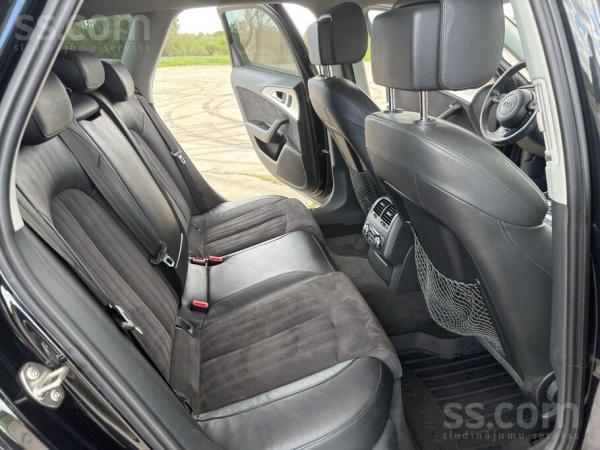 Black Audi A6 2013 in Riga, with an engine capacity of 3.00 L and mileage of 242 thousand km for 11000 €, photo 8 on AUTOMOTO.COM.LV