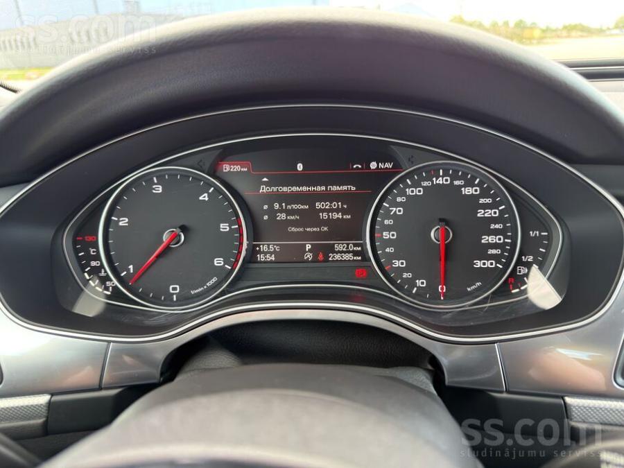Melns Audi A6 2013 Rīga, ar dzinēja tilpumu 3.00 L un nobraukumu 242 tūkst. km par 11000 €, foto 14 vietnē AUTOMOTO.COM.LV
