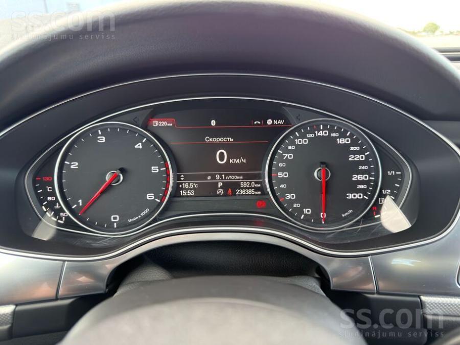 Melns Audi A6 2013 Rīga, ar dzinēja tilpumu 3.00 L un nobraukumu 242 tūkst. km par 11000 €, foto 15 vietnē AUTOMOTO.COM.LV