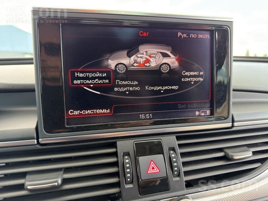 Melns Audi A6 2013 Rīga, ar dzinēja tilpumu 3.00 L un nobraukumu 242 tūkst. km par 11000 €, foto 18 vietnē AUTOMOTO.COM.LV