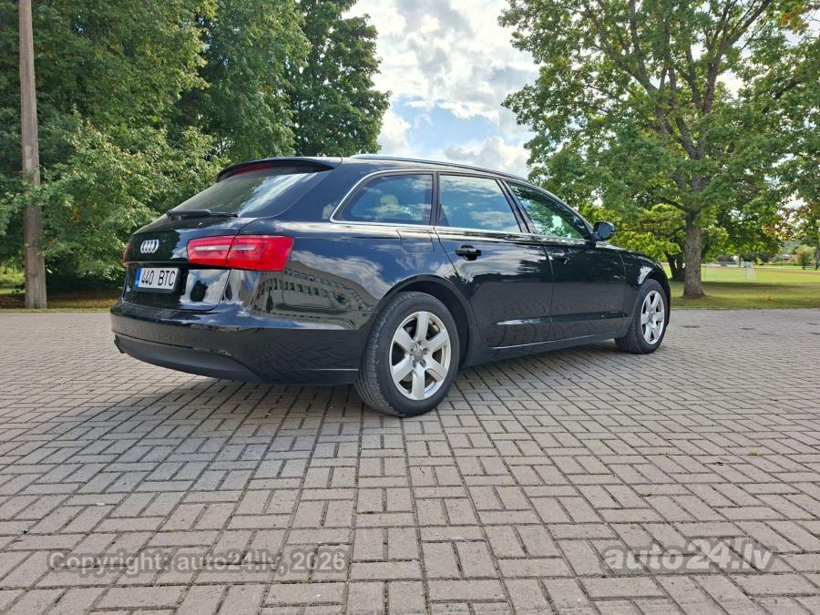 Black Audi A6 2013 in Tartu, with an engine capacity of 2.00 L and mileage of 354 thousand km for 8400 €, photo 5 on AUTOMOTO.COM.LV