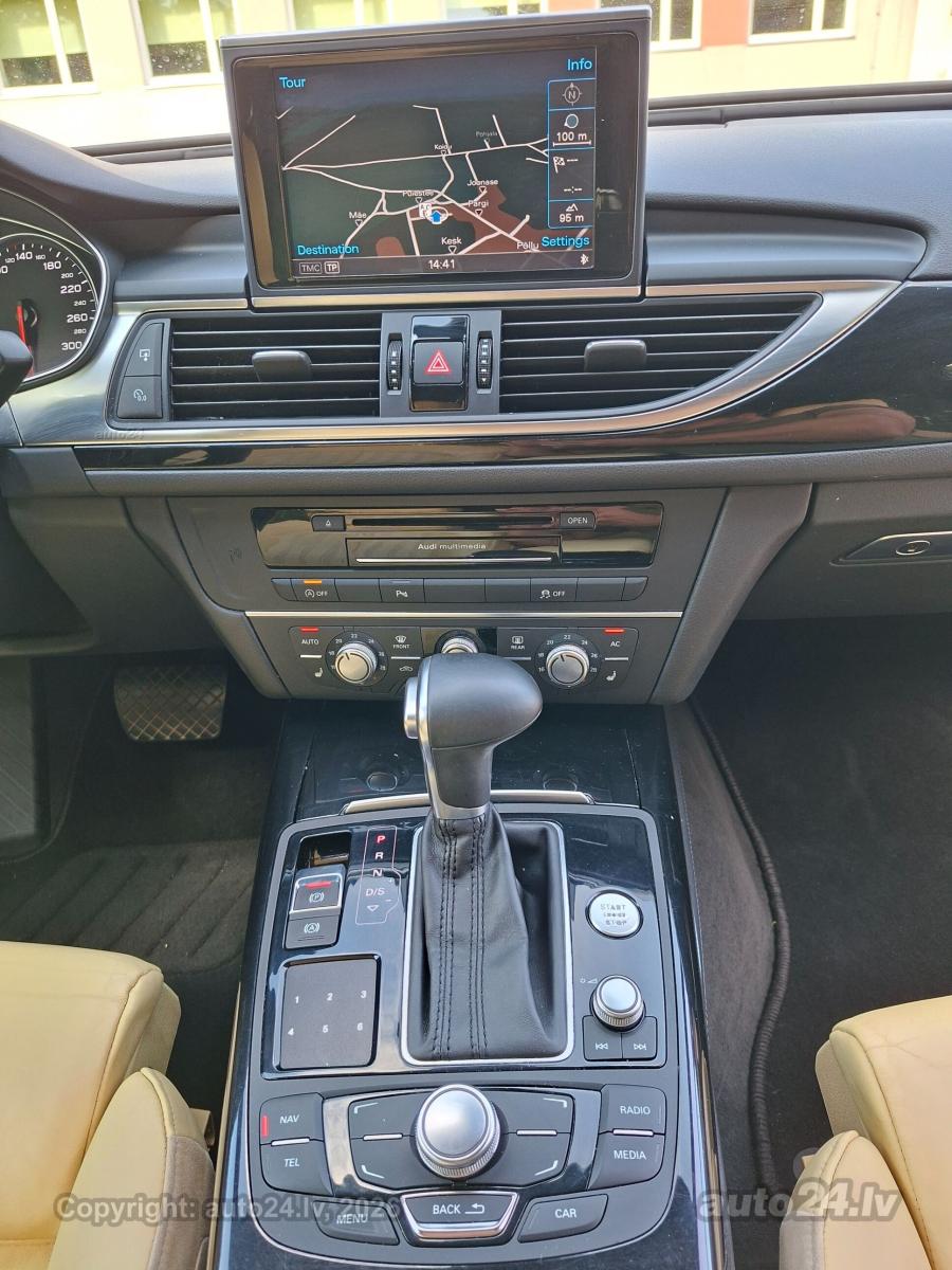 Black Audi A6 2013 in Tartu, with an engine capacity of 2.00 L and mileage of 354 thousand km for 8400 €, photo 20 on AUTOMOTO.COM.LV