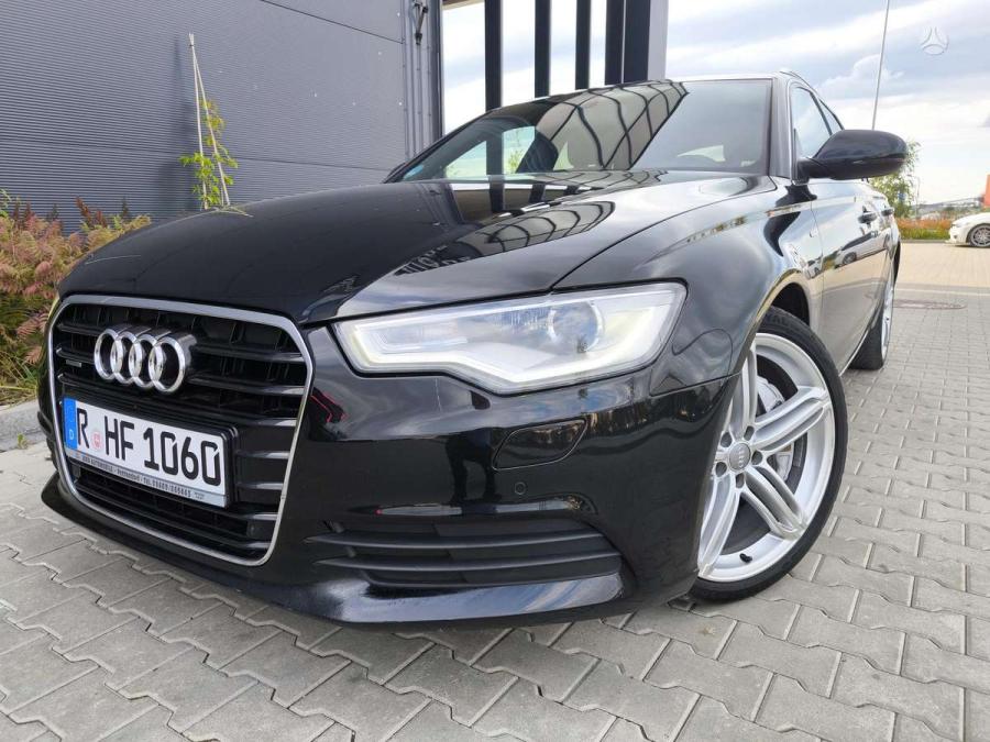 Melns Audi A6 2013 Viļņa, ar dzinēja tilpumu 2.97 L un nobraukumu 275 tūkst. km par 11000 €, foto 1 vietnē AUTOMOTO.COM.LV