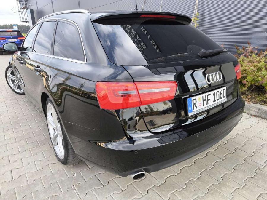 Melns Audi A6 2013 Viļņa, ar dzinēja tilpumu 2.97 L un nobraukumu 275 tūkst. km par 11000 €, foto 9 vietnē AUTOMOTO.COM.LV