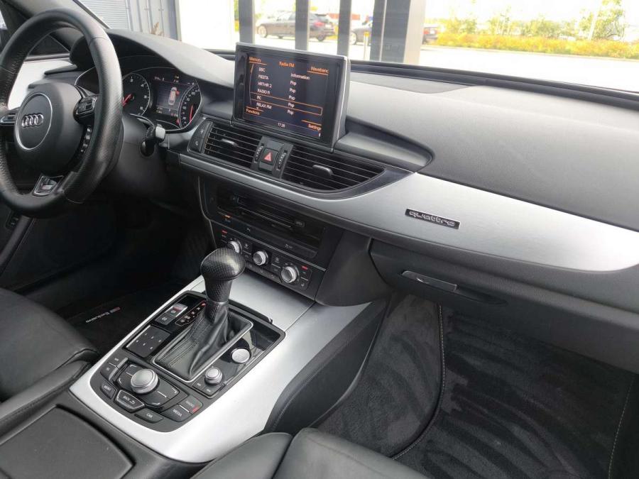 Melns Audi A6 2013 Viļņa, ar dzinēja tilpumu 2.97 L un nobraukumu 275 tūkst. km par 11000 €, foto 14 vietnē AUTOMOTO.COM.LV