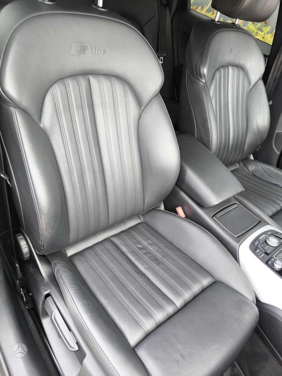 Melns Audi A6 2013 Viļņa, ar dzinēja tilpumu 2.97 L un nobraukumu 275 tūkst. km par 11000 €, foto 16 vietnē AUTOMOTO.COM.LV