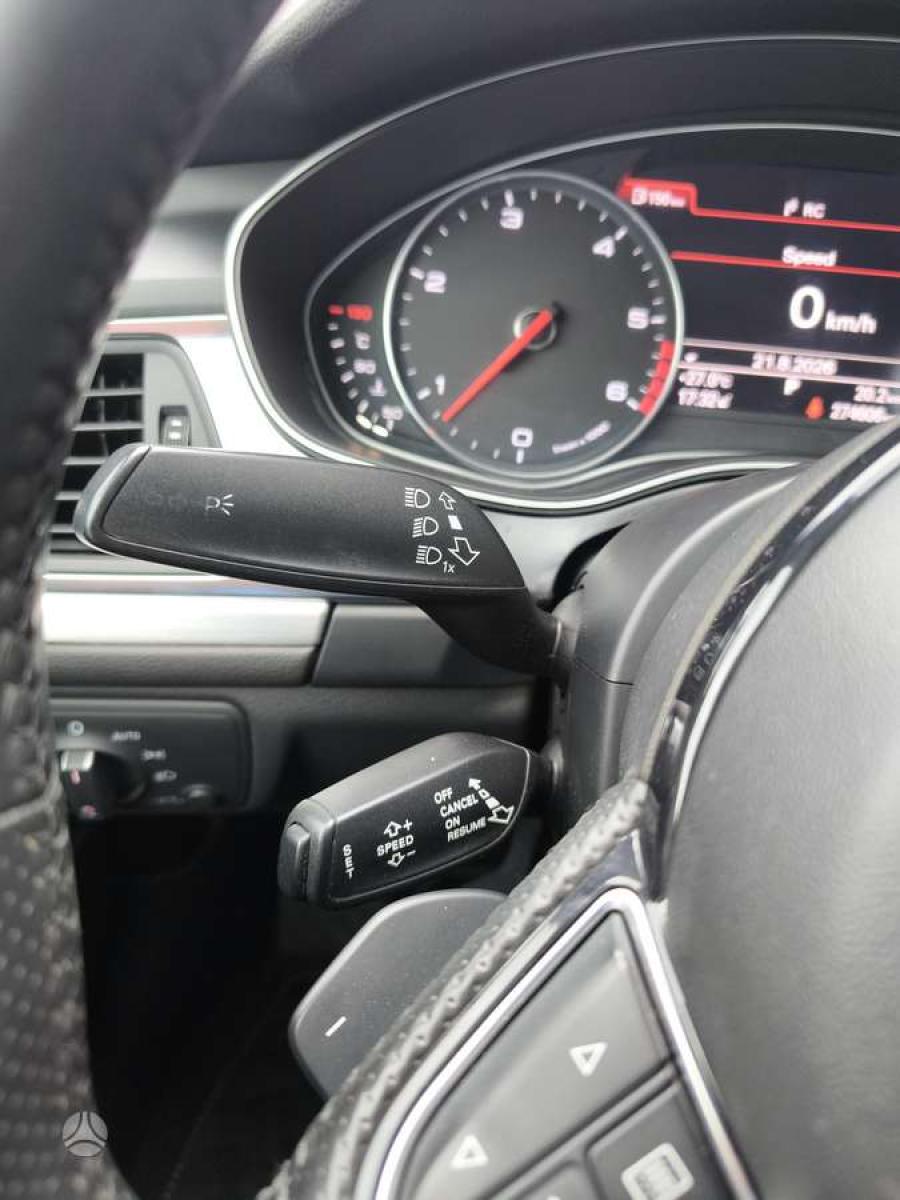 Melns Audi A6 2013 Viļņa, ar dzinēja tilpumu 2.97 L un nobraukumu 275 tūkst. km par 11000 €, foto 24 vietnē AUTOMOTO.COM.LV