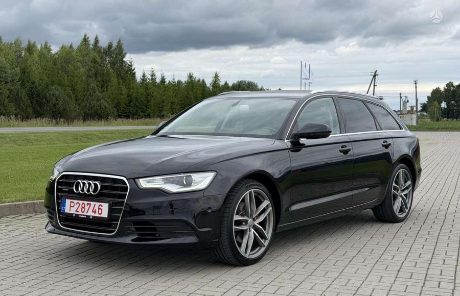 Melns Audi A6 2013 Raseiniai, ar dzinēja tilpumu 2.97 L un nobraukumu 273 tūkst. km par 9450 €, foto 5 vietnē AUTOMOTO.COM.LV