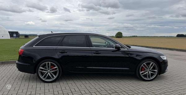 Black Audi A6 2013 in Raseiniai, with an engine capacity of 2.97 L and mileage of 273 thousand km for 9450 €, photo 8 on AUTOMOTO.COM.LV