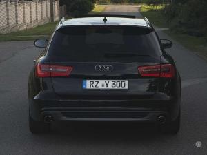 Black Audi A6 2013 in Vilnius, with an engine capacity of 2.97 L and mileage of 222 thousand km for 13950 €, photo 5 on AUTOMOTO.COM.LV