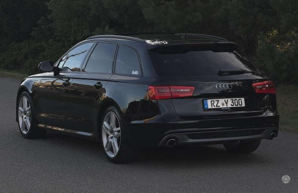 Melns Audi A6 2013 Viļņa, ar dzinēja tilpumu 2.97 L un nobraukumu 222 tūkst. km par 13950 €, foto 7 vietnē AUTOMOTO.COM.LV