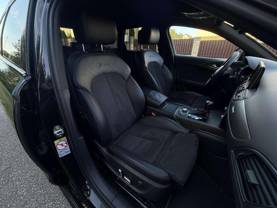 Black Audi A6 2013 in Vilnius, with an engine capacity of 2.97 L and mileage of 222 thousand km for 13950 €, photo 18 on AUTOMOTO.COM.LV