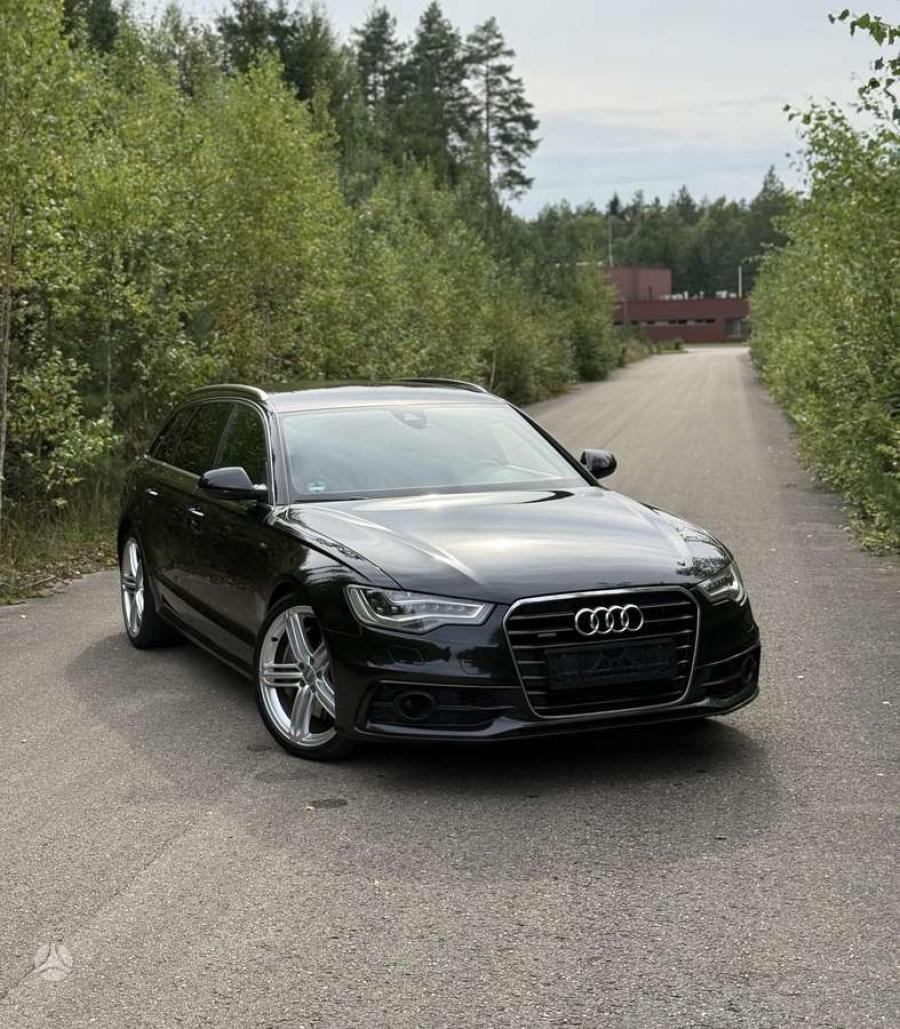 Melns Audi A6 2013 Šalčininkai, ar dzinēja tilpumu 2.97 L un nobraukumu 312 tūkst. km par 13500 €, foto 1 vietnē AUTOMOTO.COM.LV