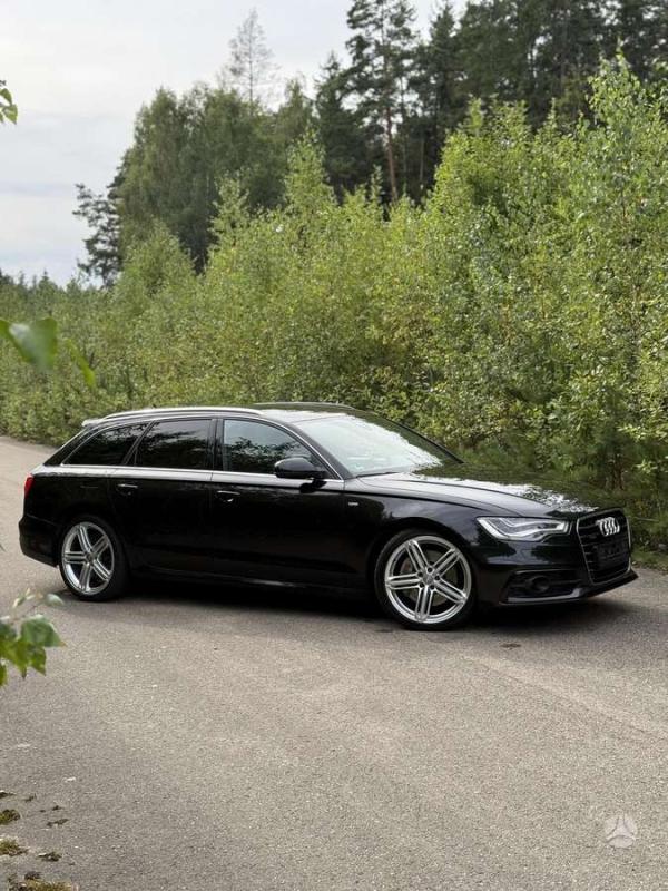 Ауди А6 2013 в Шальчининкай на AUTOMOTO.COM.LV Черный Ауди А6 2013 в Шальчининкай, объемом двигателя 2.97 л и пробегом 312 тыс. км за 13500 €, фото 4 на AUTOMOTO.COM.LV