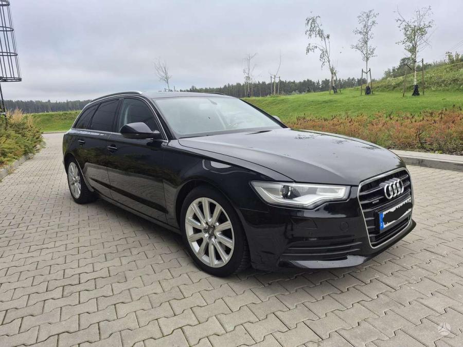 Black Audi A6 2013 in Vilnius, with an engine capacity of 2.97 L and mileage of 230 thousand km for 10000 €, photo 3 on AUTOMOTO.COM.LV
