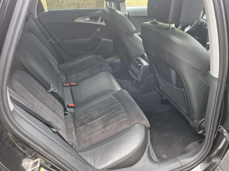 Black Audi A6 2013 in Vilnius, with an engine capacity of 2.97 L and mileage of 230 thousand km for 10000 €, photo 11 on AUTOMOTO.COM.LV