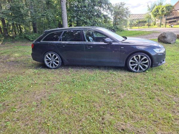 Black Audi A6 2013 in Telschi, with an engine capacity of 2.97 L and mileage of 274 thousand km for 11250 €, photo 3 on AUTOMOTO.COM.LV