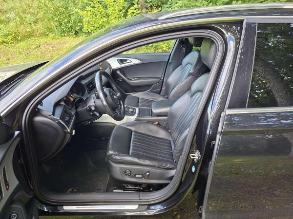 Black Audi A6 2013 in Telschi, with an engine capacity of 2.97 L and mileage of 274 thousand km for 11250 €, photo 8 on AUTOMOTO.COM.LV