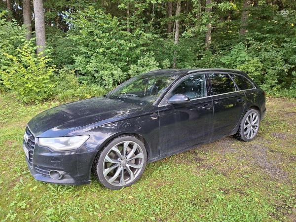 Black Audi A6 2013 in Telschi, with an engine capacity of 2.97 L and mileage of 274 thousand km for 11250 €, photo 9 on AUTOMOTO.COM.LV