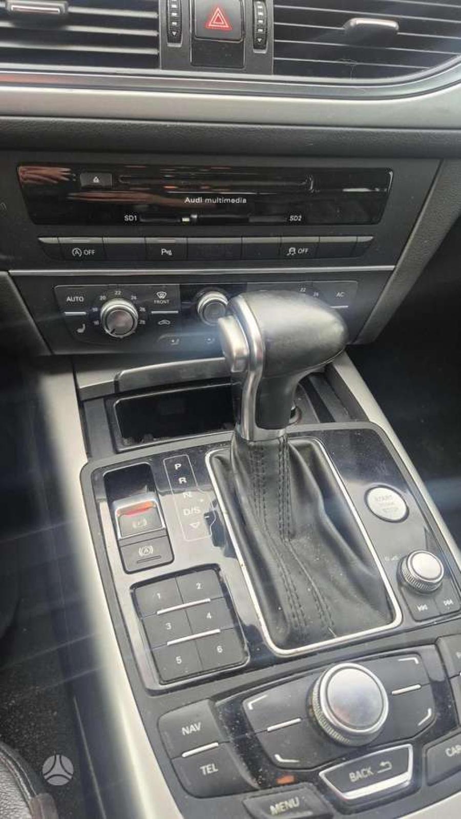 Melns Audi A6 2013 Šilutė, ar dzinēja tilpumu 1.97 L un nobraukumu 440 tūkst. km par 4650 €, foto 11 vietnē AUTOMOTO.COM.LV