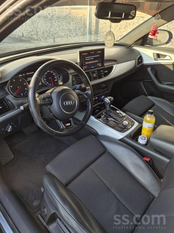 Melns Audi A6 2013 Daugavpils, ar dzinēja tilpumu 2.00 L un nobraukumu 330 tūkst. km par 11800 €, foto 5 vietnē AUTOMOTO.COM.LV