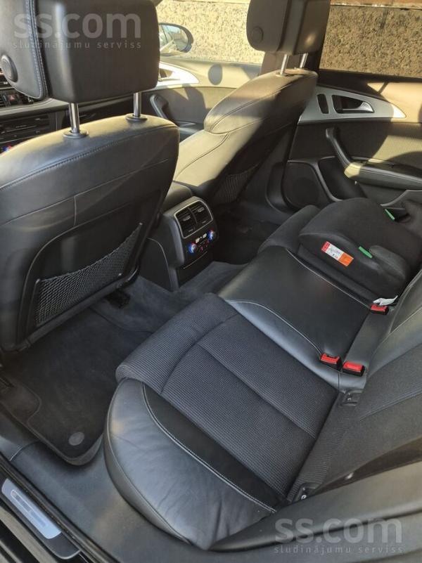 Melns Audi A6 2013 Daugavpils, ar dzinēja tilpumu 2.00 L un nobraukumu 330 tūkst. km par 11800 €, foto 9 vietnē AUTOMOTO.COM.LV
