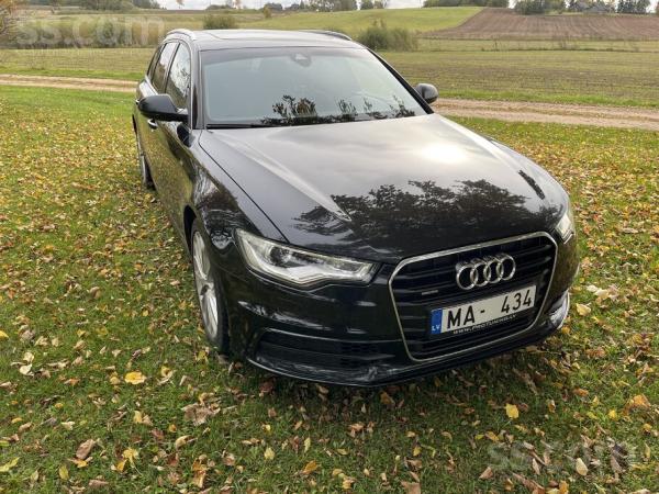 Audi A6 2013 Ludza vietnÄ Melns Audi A6 2013 Ludza, ar dzinÄja tilpumu 3.00 L un nobraukumu 404 tÅ«kst. km par 13000 ā¬, foto 3 vietnÄ AUTOMOTO.COM.LV