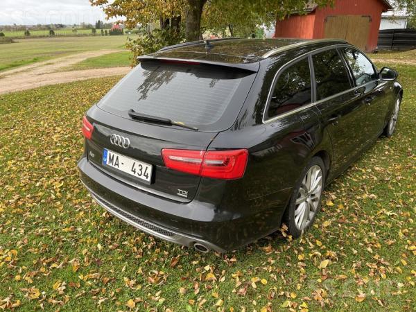 Audi A6 2013 Ludza vietnÄ Melns Audi A6 2013 Ludza, ar dzinÄja tilpumu 3.00 L un nobraukumu 404 tÅ«kst. km par 13000 ā¬, foto 4 vietnÄ AUTOMOTO.COM.LV