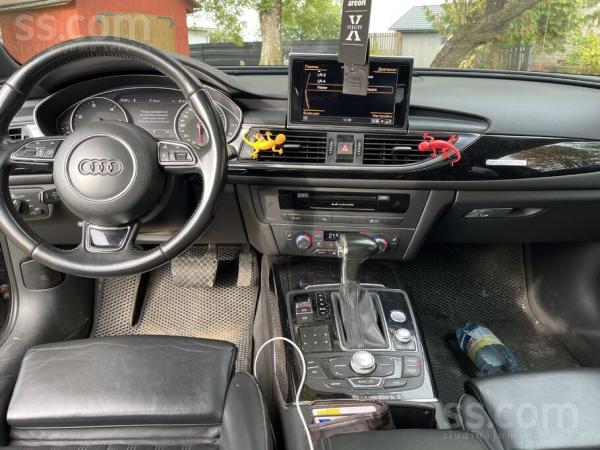 Audi A6 2013 Ludza vietnÄ Melns Audi A6 2013 Ludza, ar dzinÄja tilpumu 3.00 L un nobraukumu 404 tÅ«kst. km par 13000 ā¬, foto 7 vietnÄ AUTOMOTO.COM.LV