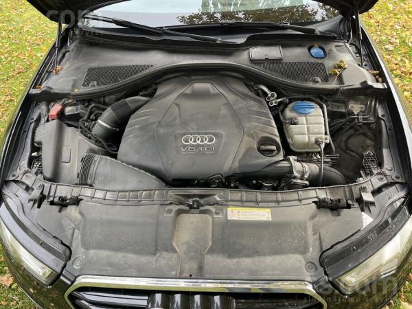 Audi A6 2013 Ludza vietnÄ Melns Audi A6 2013 Ludza, ar dzinÄja tilpumu 3.00 L un nobraukumu 404 tÅ«kst. km par 13000 ā¬, foto 10 vietnÄ AUTOMOTO.COM.LV