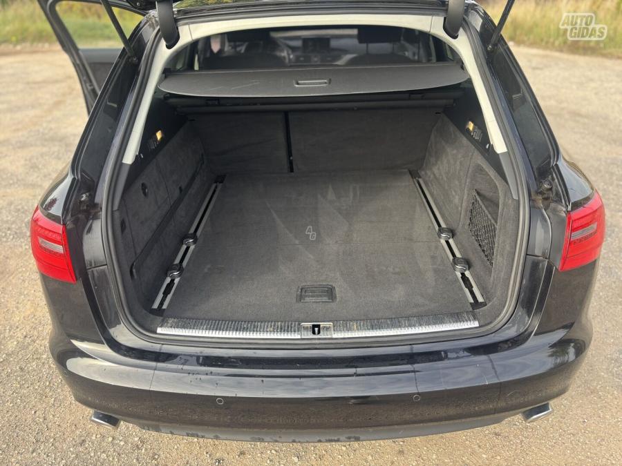Melns Audi A6 2013 Utena, ar dzinēja tilpumu 3.00 L un nobraukumu 303 tūkst. km par 6399 €, foto 15 vietnē AUTOMOTO.COM.LV