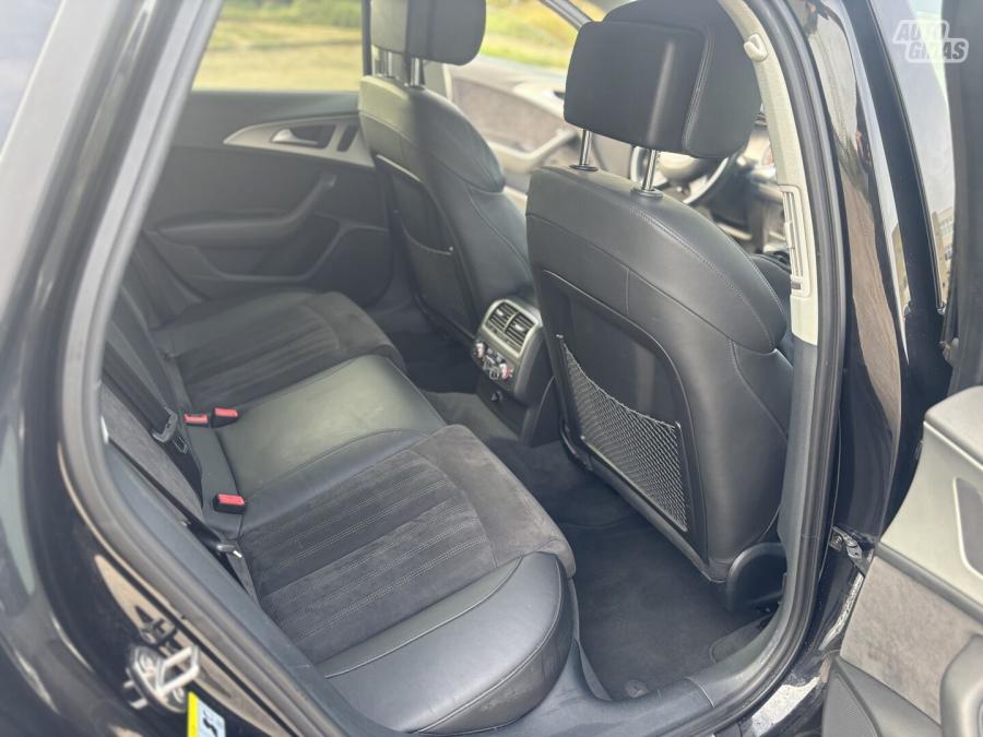 Melns Audi A6 2013 Utena, ar dzinēja tilpumu 3.00 L un nobraukumu 303 tūkst. km par 6399 €, foto 17 vietnē AUTOMOTO.COM.LV